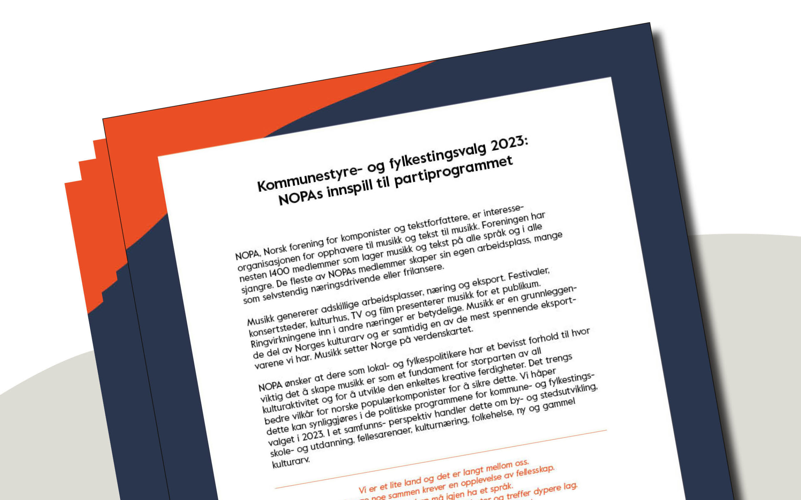 NOPA bevisstgjør lokalpolitikere - NOPA